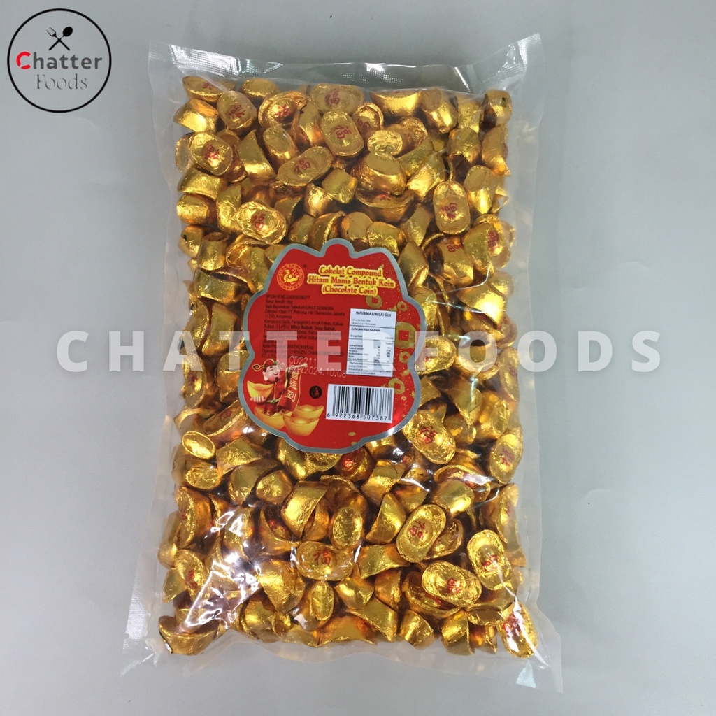 Jual PERMEN COKLAT KOIN EMAS YENBAO - KOIN EMAS - COKELAT EMAS 1KG ...