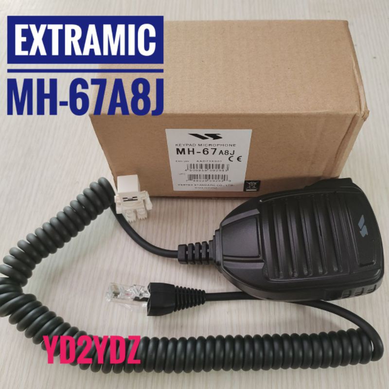 Jual Extramic vertex yaesu mic mh67 microphone mh-67a8j mh-67 vx2100 ...