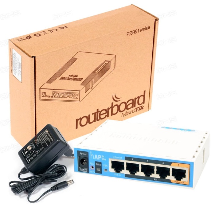 Jual Mikrotik Router Wireless RB951Ui-2ND (hAP) | Shopee Indonesia