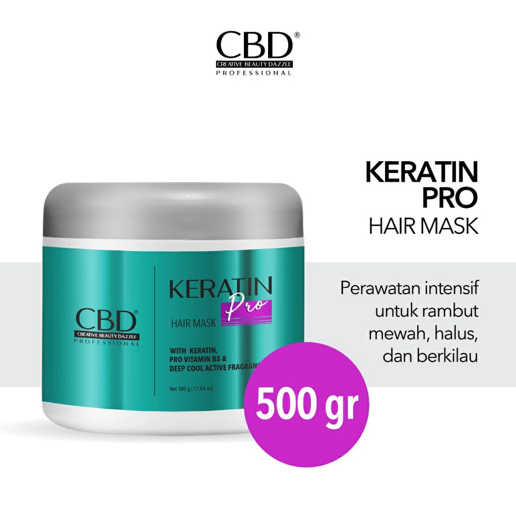 Jual CBD Hairmask / Masker Rambut / Keratin Pro / Color Shield ...