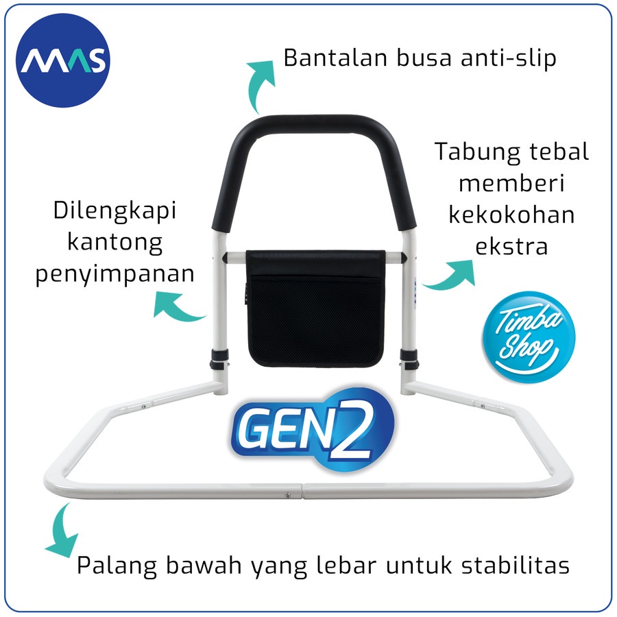Jual Safety Bedrail dewasa, Pegangan tempat tidur | Shopee Indonesia