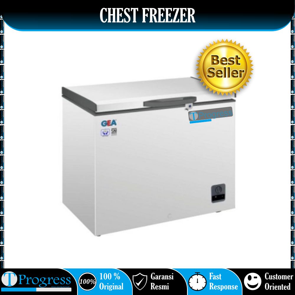 Jual CHEST FREEZER BOX GEA 200L AB-208/ AB208 GARANSI RESMI | Shopee ...