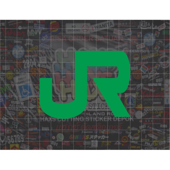 Jual Cutting Sticker JR Japan Railway 8 Cm Untuk Motor Mobil | Shopee ...