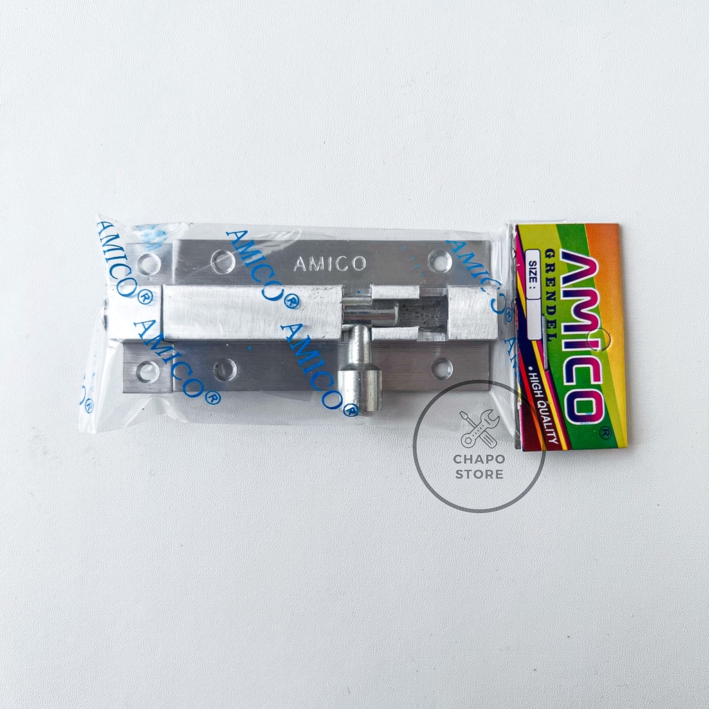 Jual Grendel gerendel aluminium amico 3 inch grendel kunci pintu ...