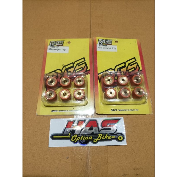 Jual roller racing RRGS taiwan mio uk 11g & 12g | Shopee Indonesia