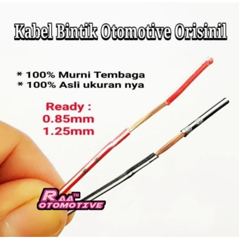 Jual Kabel Single Otomotif Original Japan Bintik - Tembaga | Shopee ...
