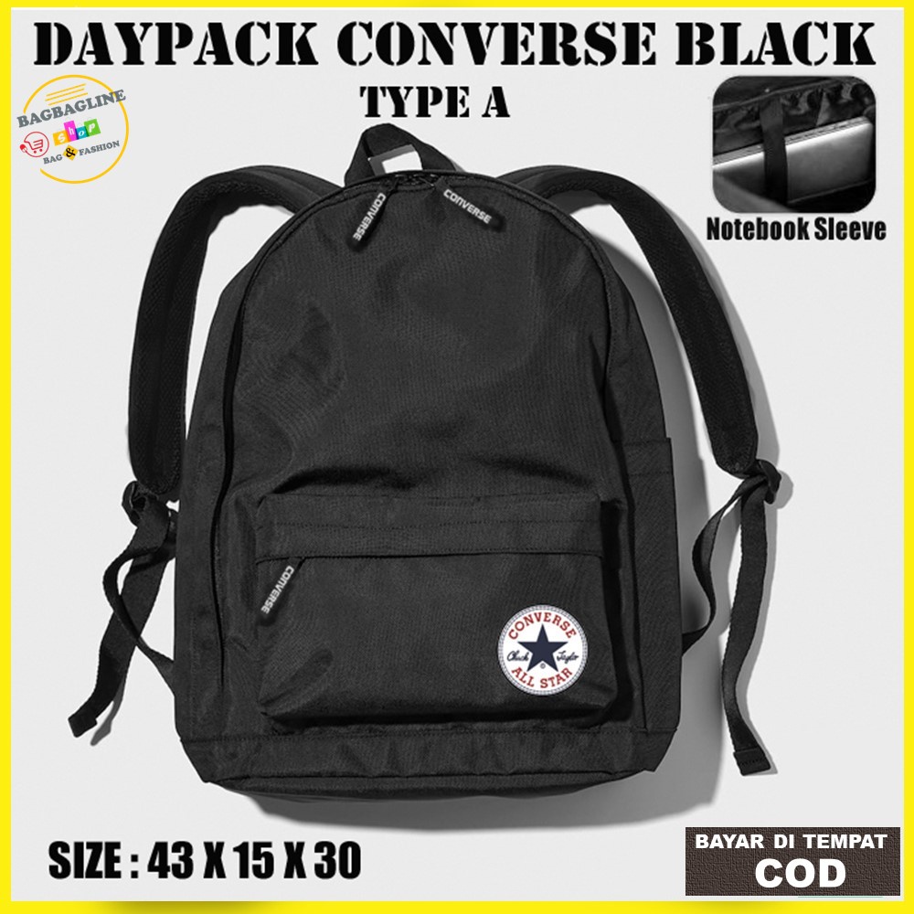 Jual Tas Ransel Converse backpack sekolah SMK SMA SMP Kuliah Jalan ...