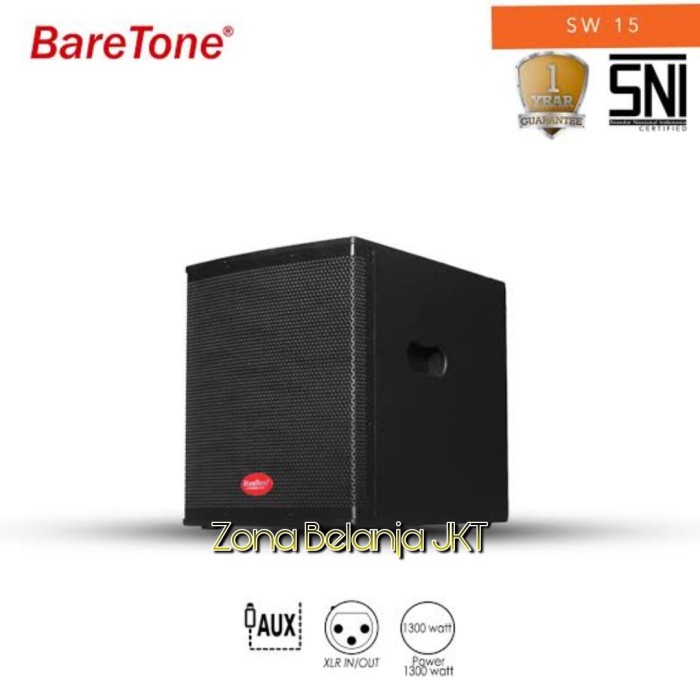 Jual SUBWOOFER AKTIF 15 INCH BARETONE 15SW 15 SW ORIGINAL | Shopee Indonesia