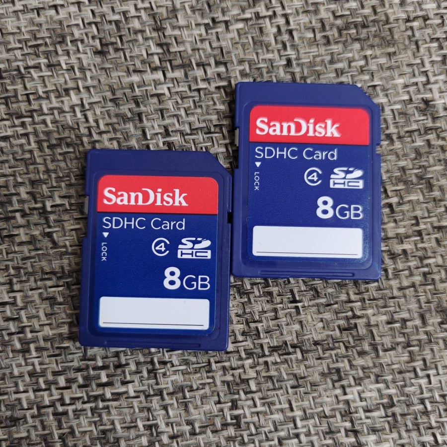 Jual Memory Sd Card Sandisk 8GB SDHC Original Memori Kamera | Shopee ...