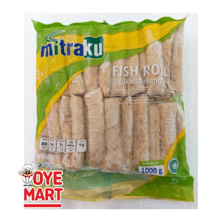 Jual MITRAKU FISH ROLL 1KG | Shopee Indonesia