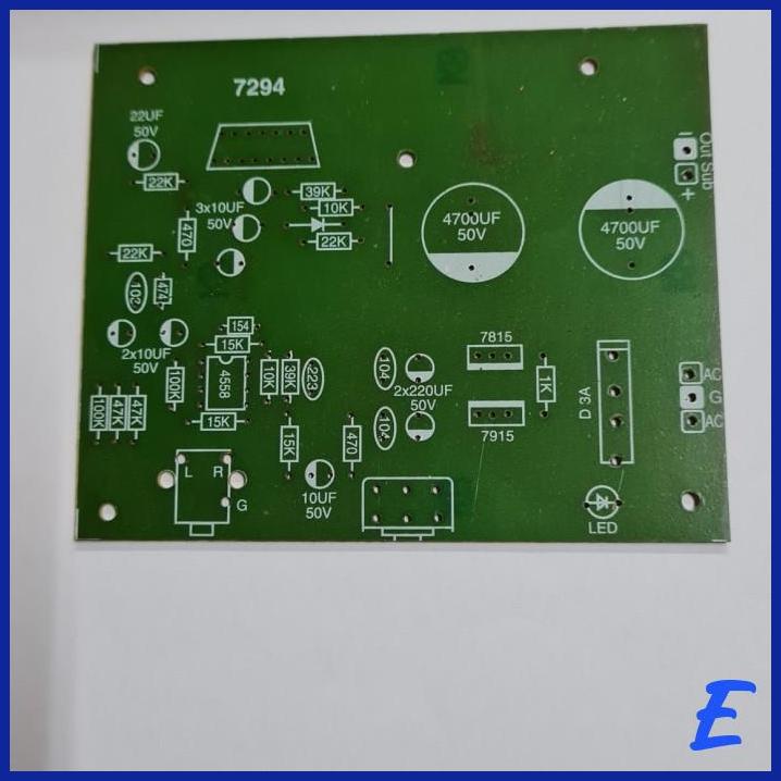 Jual pcb power amplifier subwofer ic tda 7294 300 w | Shopee Indonesia