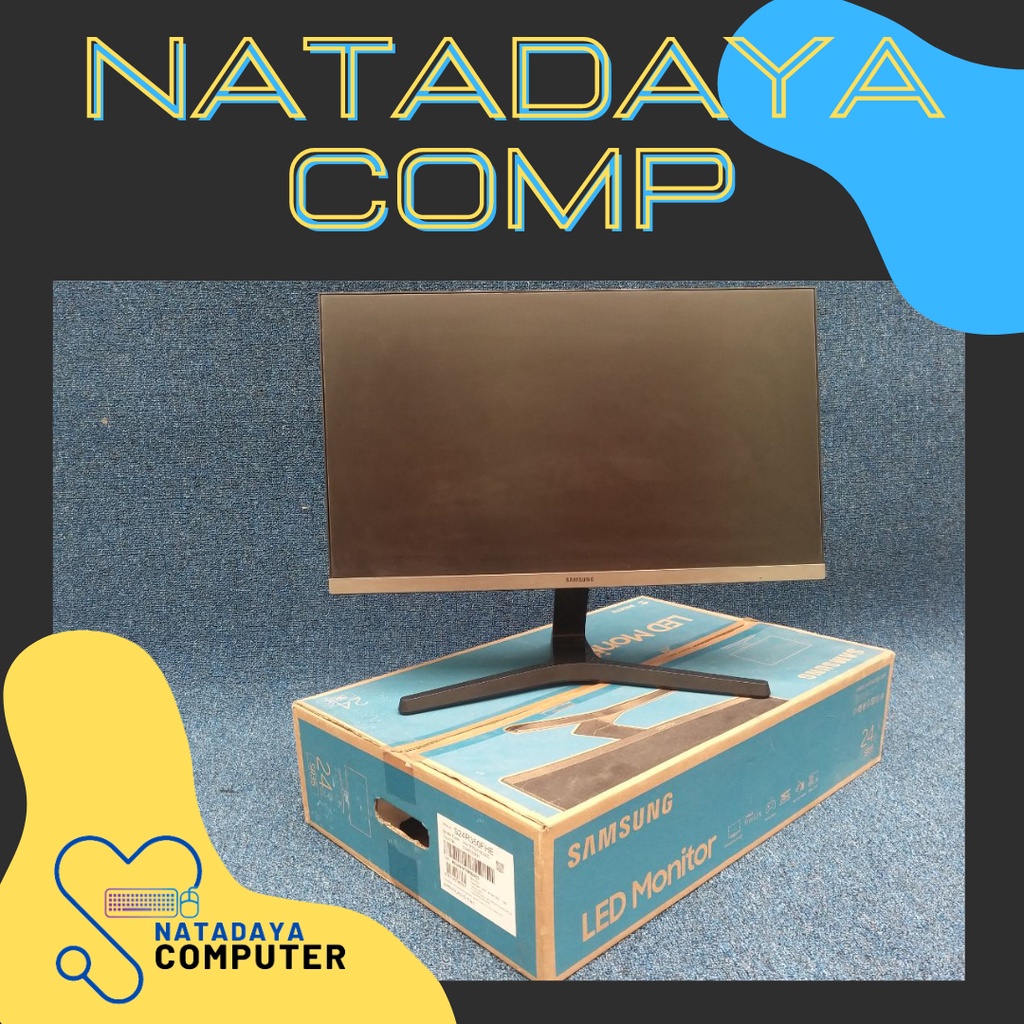 Jual LCD MONITOR SAMSUNG 24 inch SR35 75Hz IPS S24R350FHE | Shopee ...