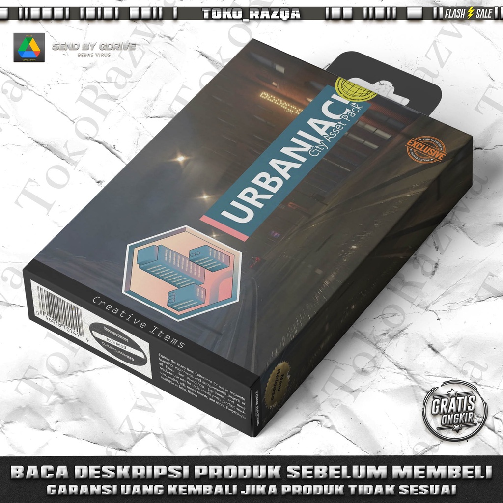 Jual 3D Blender - URBANIAC - City Asset Pack V2 Pro | Shopee Indonesia