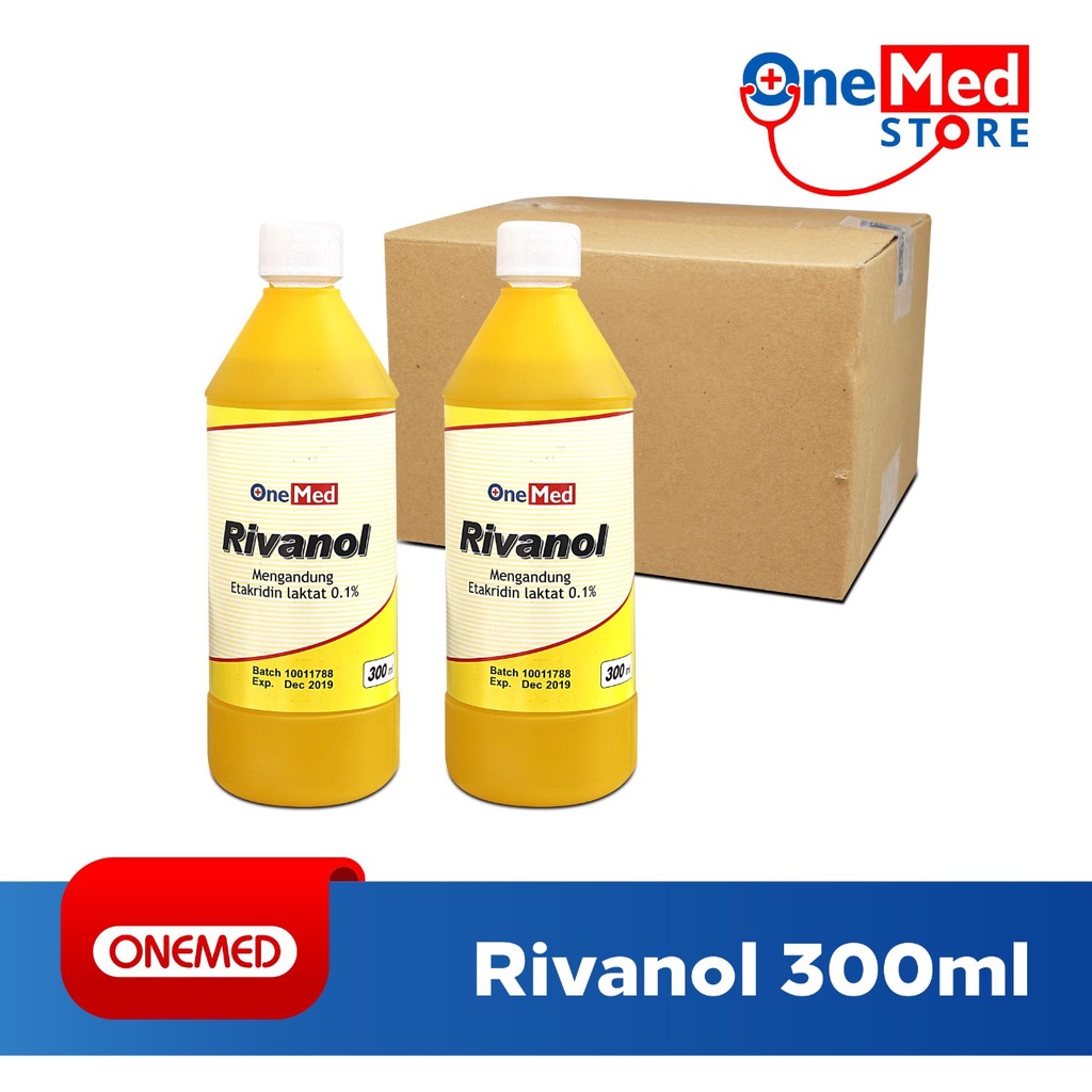 Jual Rivanol OneMed 300 ml Box isi 24 | Shopee Indonesia