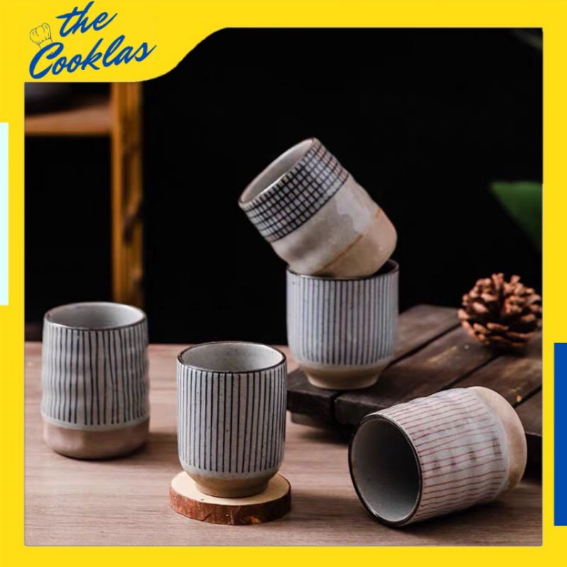 Jual Japanese Vintage Ceramic Tea Cup | Gelas Keramik Teh Ocha Kopi ...