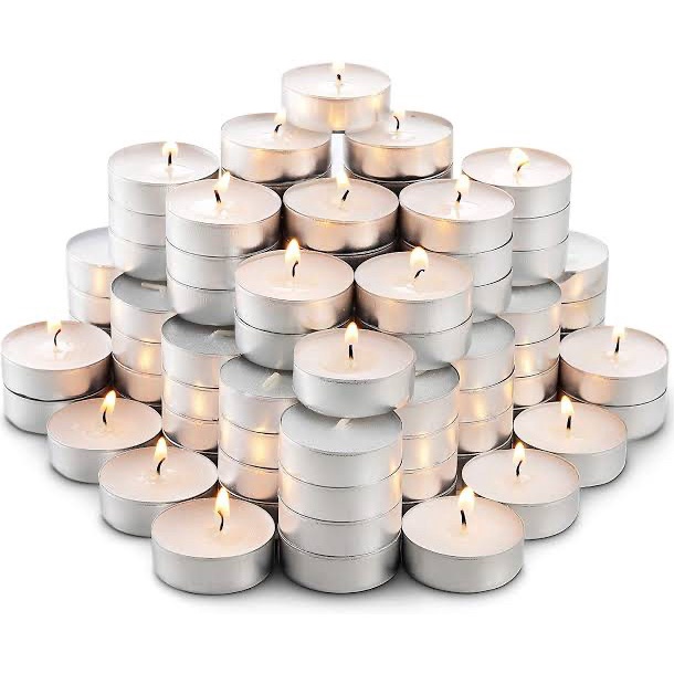 Jual Lilin Tea Light / Lilin Aroma Terapi / lilin kaleng isi 10 pcs ...