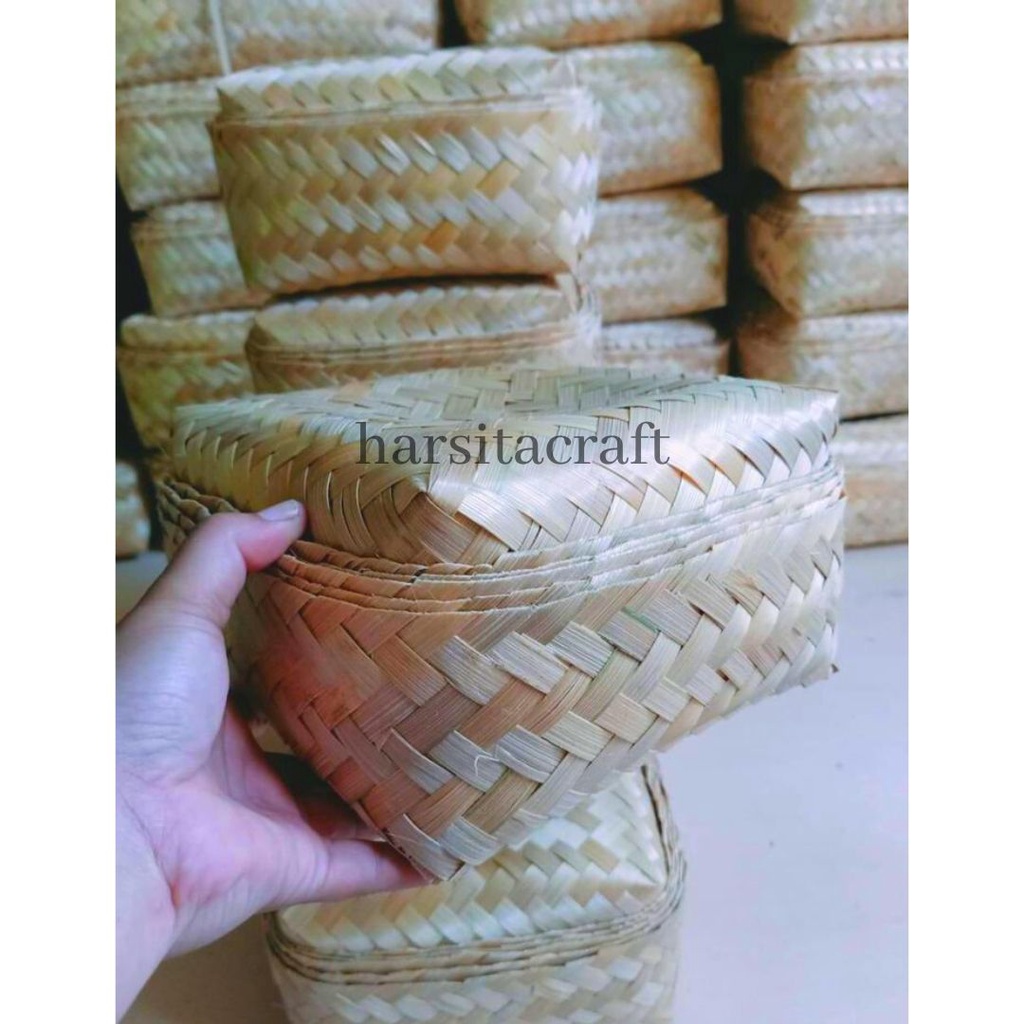 Jual BESEK BAMBU 18X18 / BESEK ANYAMAN BAMBU / BESEK NATURAL | Shopee ...