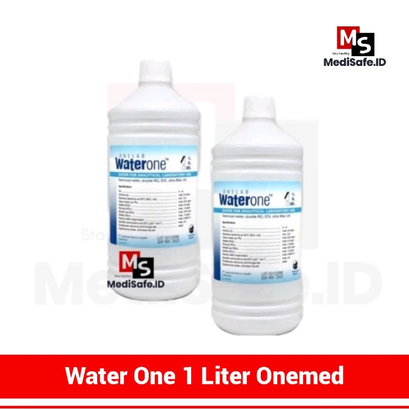 Jual Water One 1 Liter OM Water Purified Per Btl | Shopee Indonesia