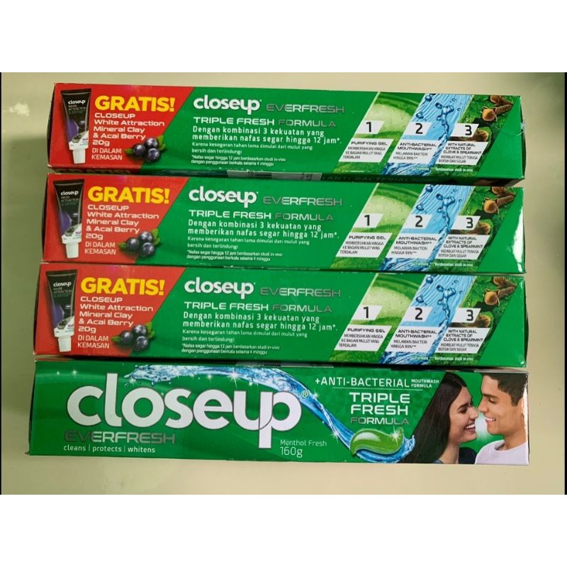 Jual Pasta gigi close up 160g | Shopee Indonesia