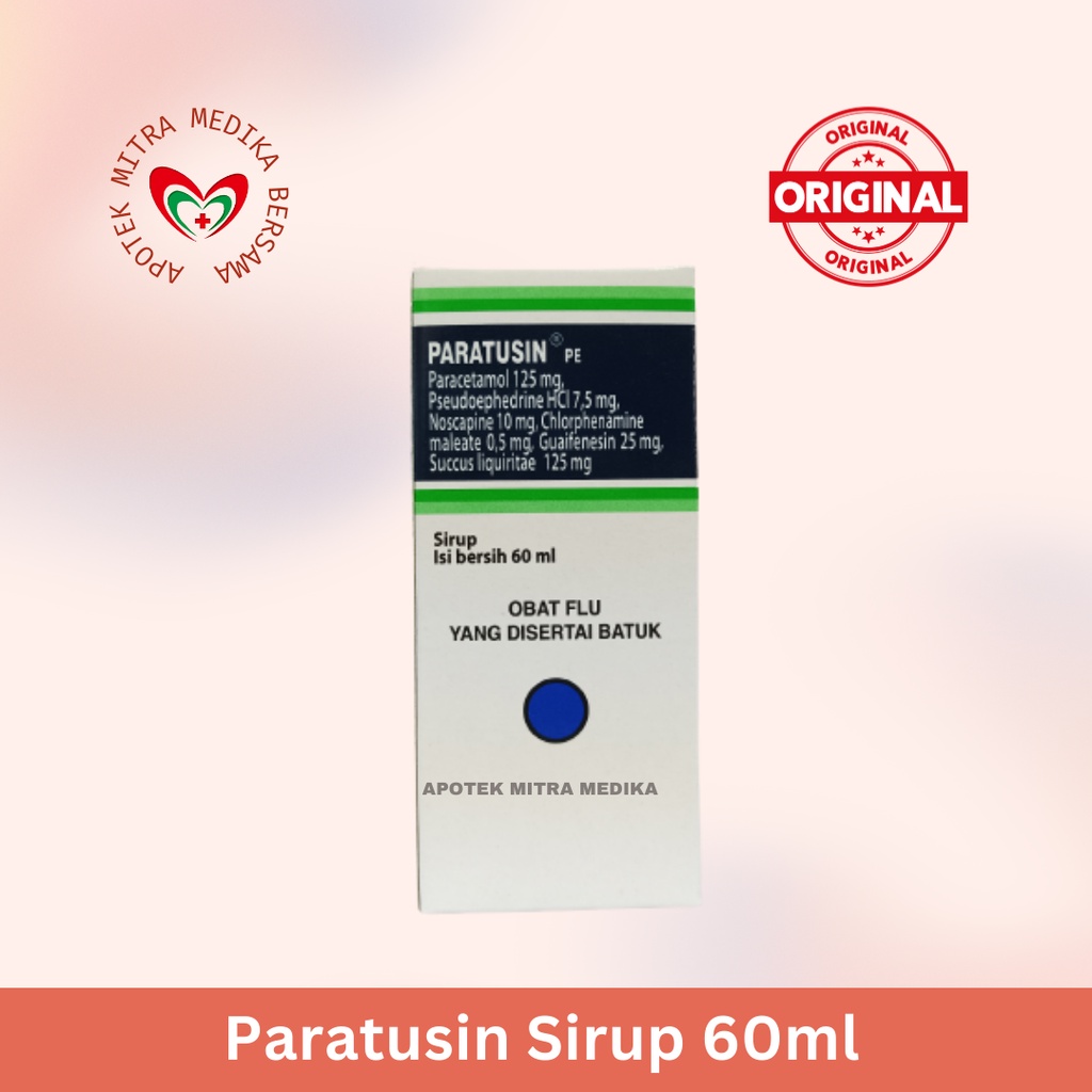 Jual Paratusin Sirup 60 ml | Shopee Indonesia