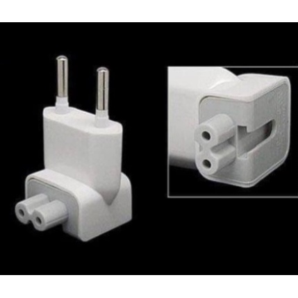 Jual Δ KEPALA COLOKAN LISTRIK CHARGER MACBOOK IPAD 3 AC PLUG KAKI 2 ORI ...