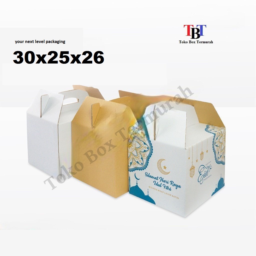 Jual Box Parcel 30x25x24 (Jinjing) Kardus/Parcell/Lebaran/idul Fitri ...