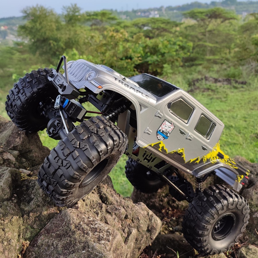 Jual RGT 18100 Trample 1/10th Scale Rock Crawler | Shopee Indonesia