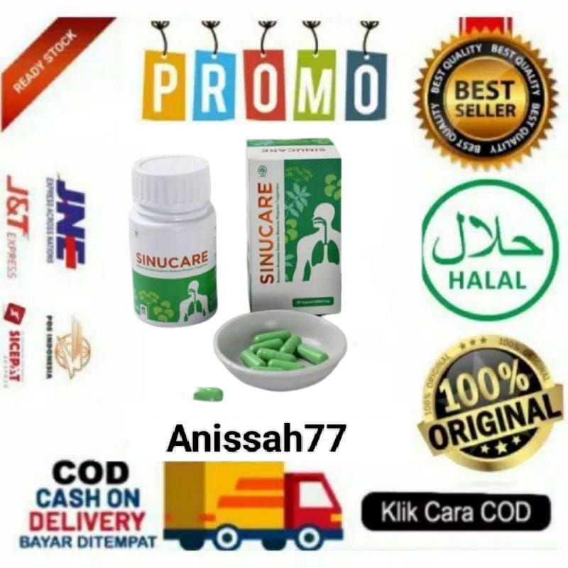 Jual SINUCARE Original Asli Obat Herbal Sinusitis Gangguan Pernapasan ...