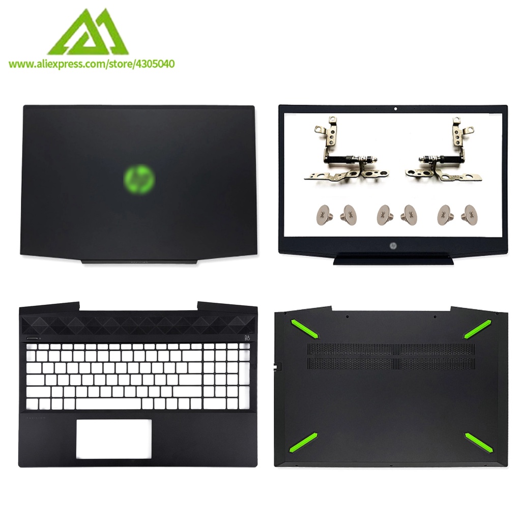 Jual PREORDER New Laptop LCD Back Cover/Front Bezel/Hinges/Palmrest ...
