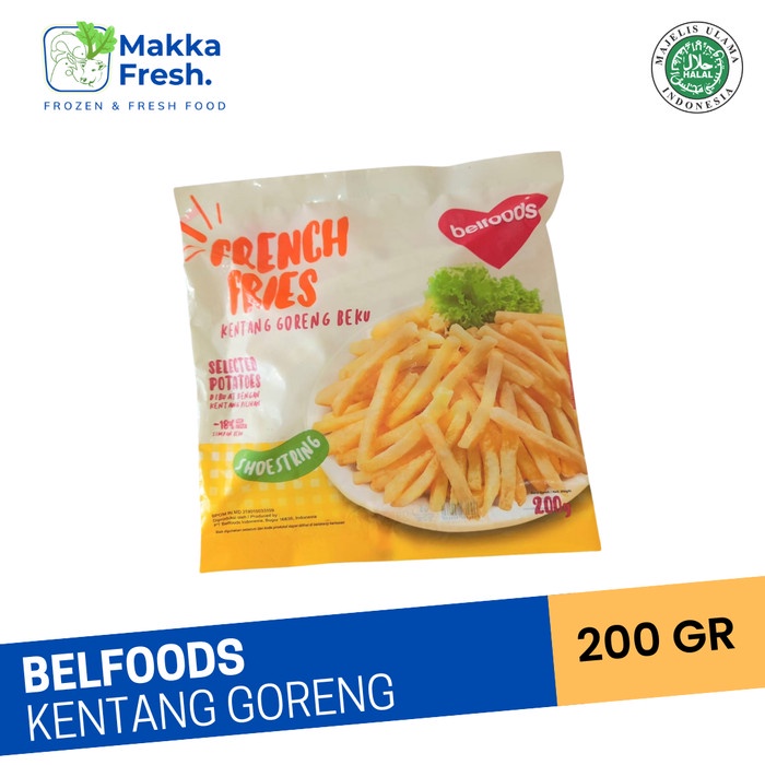 Jual BELFOODS KENTANG GORENG 200GR | Shopee Indonesia