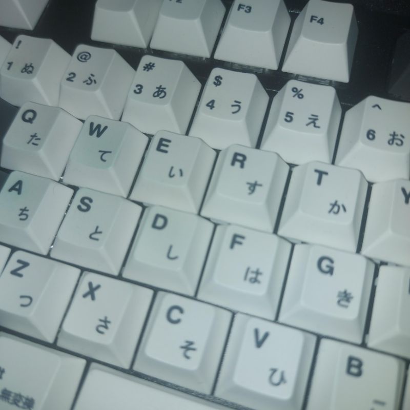 Jual Keycaps Japanese Root PBT Cherry Profile 135 Keys Keycap DYE SUB ...