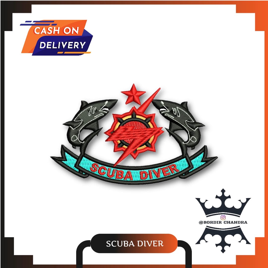 Jual WING SCUBA DIVER BRIMOB TIMBUL - RATA 3D | Shopee Indonesia