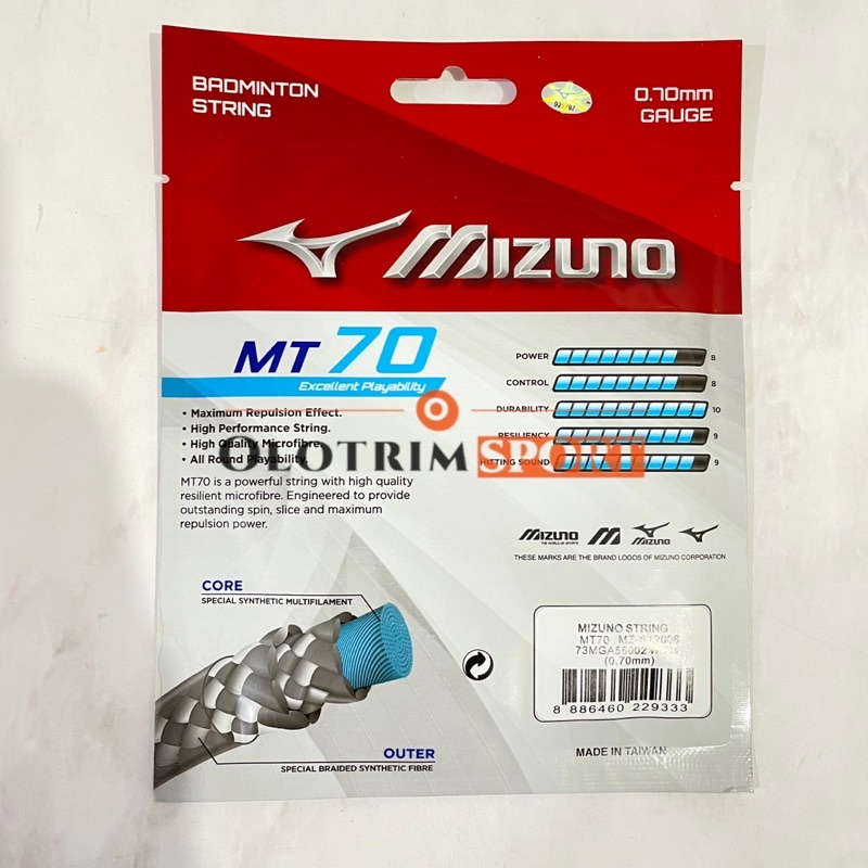 Jual Senar Badminton MIZUNO MT 70 MT70 Original | Shopee Indonesia