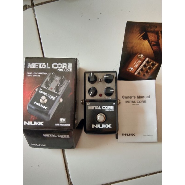 Jual efek stompbox nux metalcore second mulus lengkap | Shopee Indonesia