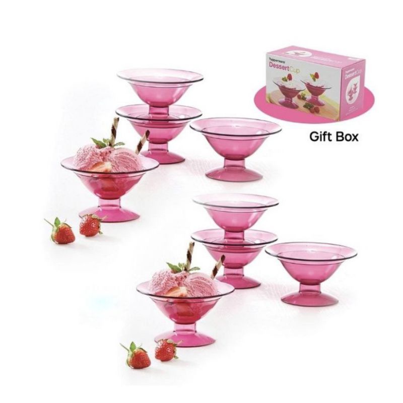 Jual Tupperware Dessert Cup set Gift Box | Shopee Indonesia