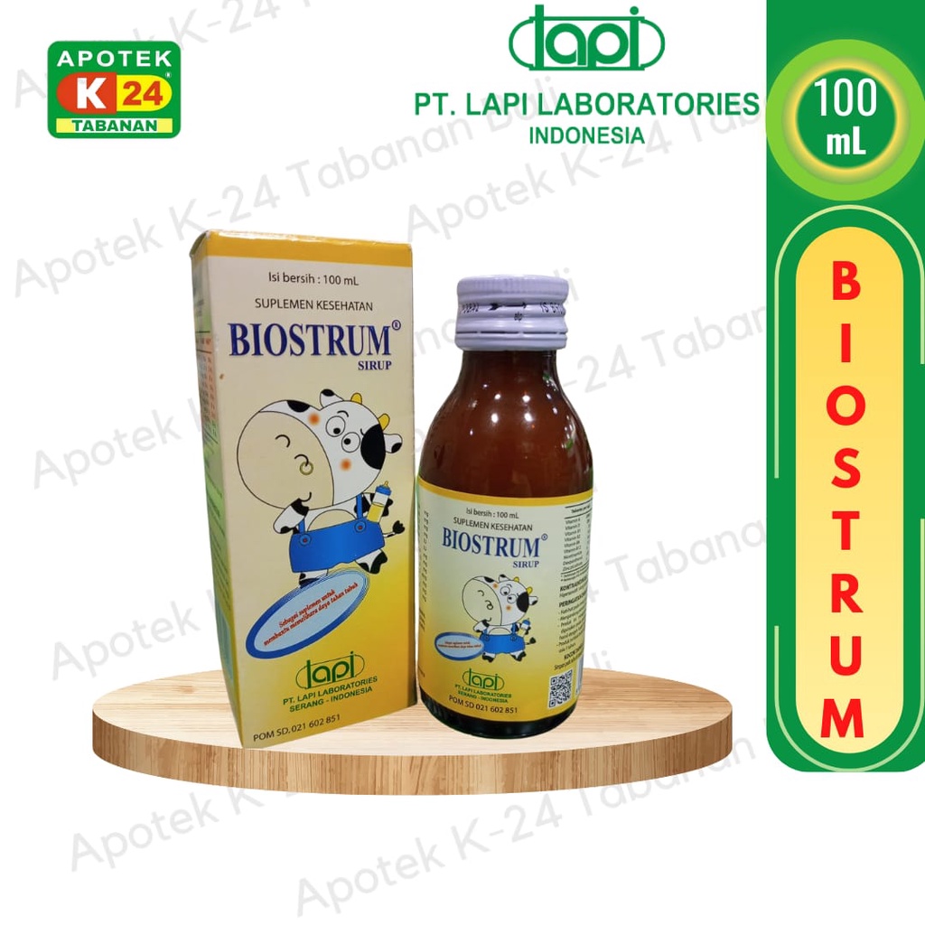Jual BIOSTRUM SYRUP 100ML | Shopee Indonesia