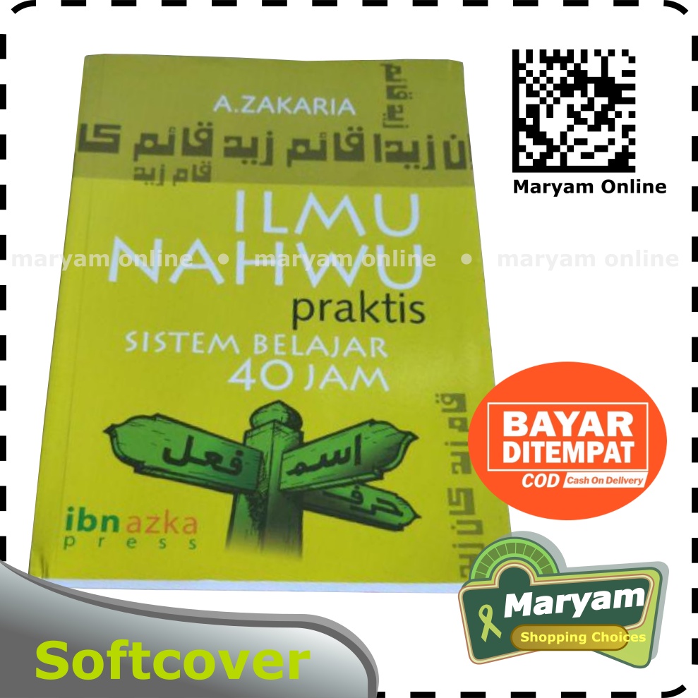 Jual Ilmu Nahwu Praktis 40 Jam Buku Nahwu Shorof Aceng Zakaria | Shopee ...