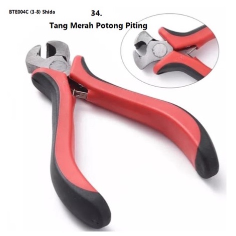 Jual Tang Aksesoris Penjepit/Tang Potong/Tang Plintir Merah | Shopee ...