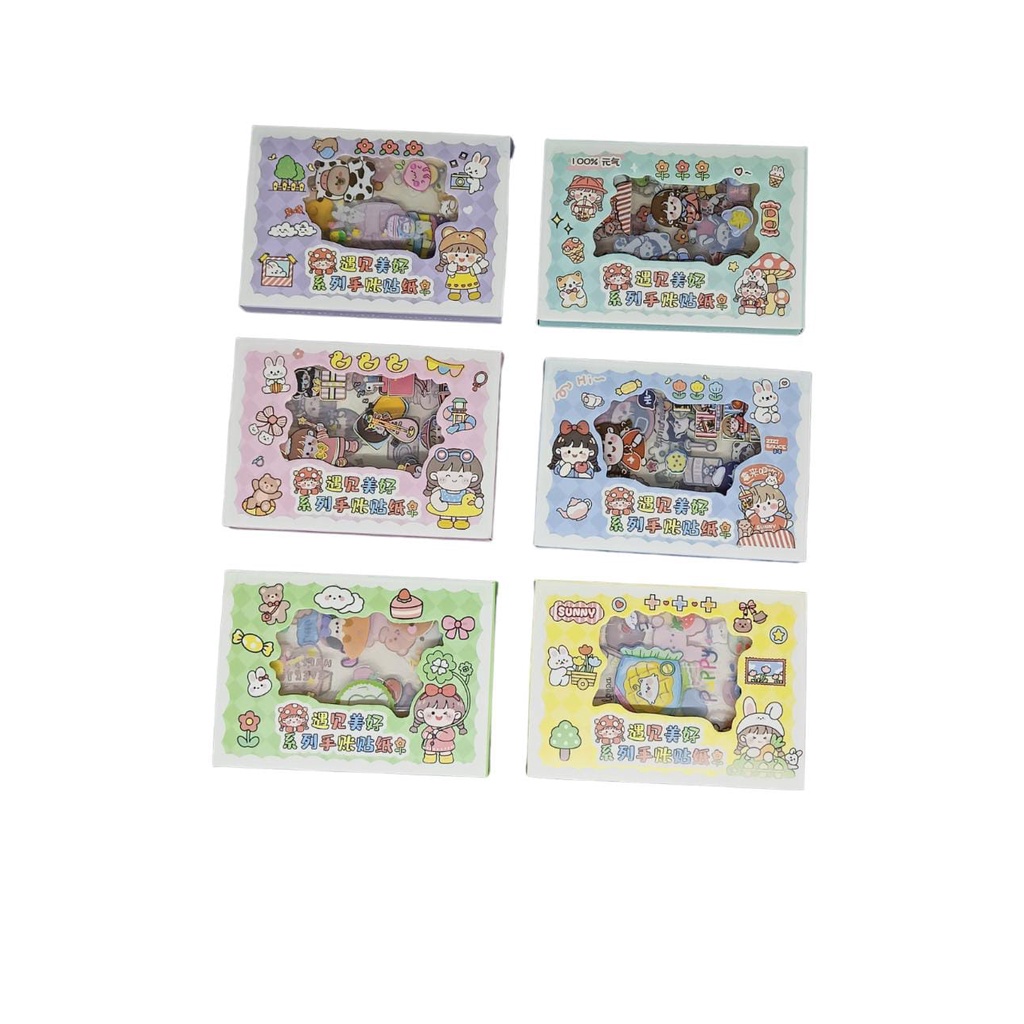 Jual STICKER MOMO MINI ISI 4 LEMBAR PACK DAILY LIFE LUCU LUCU IMUT IMUT ...
