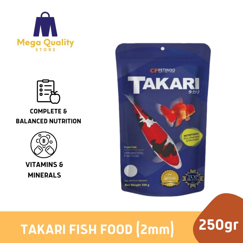 Jual Takari Fish Food 250gr - 2mm | Shopee Indonesia