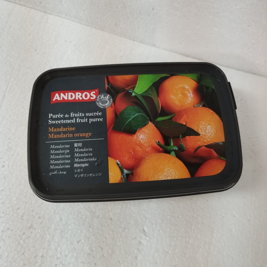 Jual Andros Mandarin Orange Puree - 1kg | Shopee Indonesia