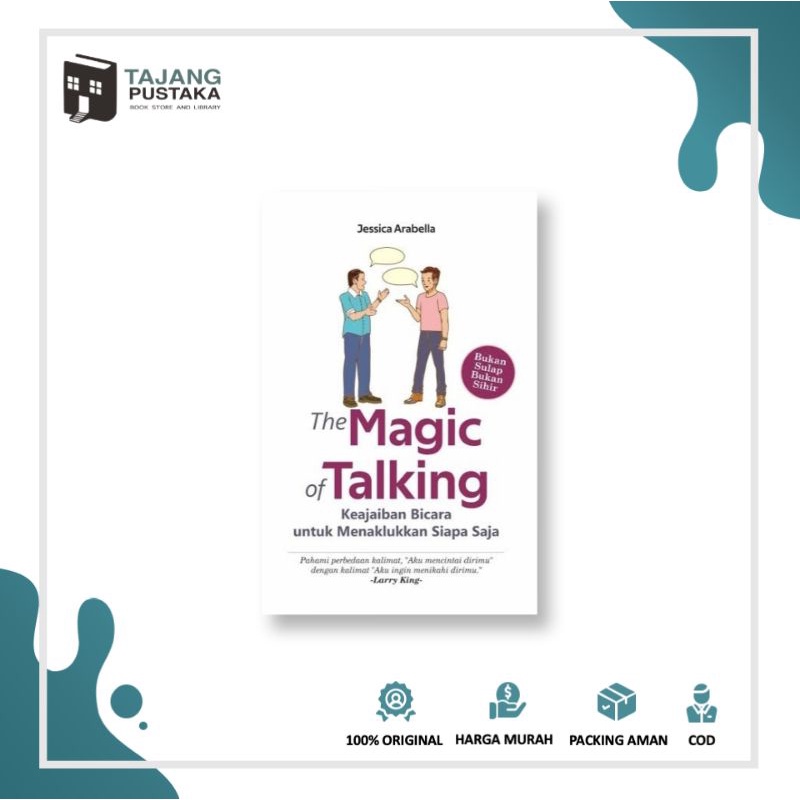 Jual Buku The Magic Of Talking Keajaiban Bicara untuk Menaklukkan Siapa ...