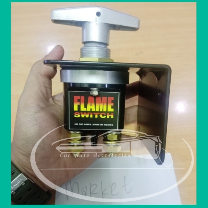 Jual Cut Off Flame Engine Cut Off 500A Pemutus Arus Mobil | Shopee ...