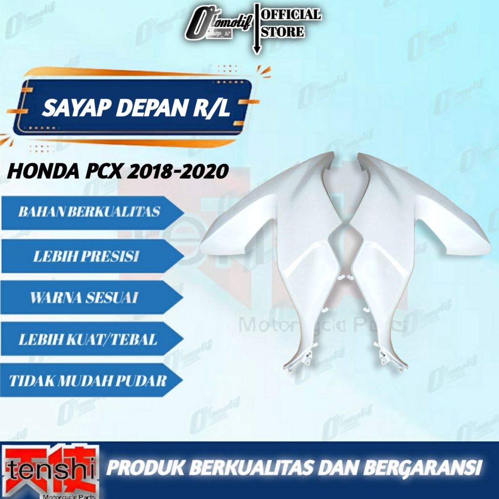 Jual sayap tebeng body depan samping kanan kiri pcx 150 new lokal k97 ...
