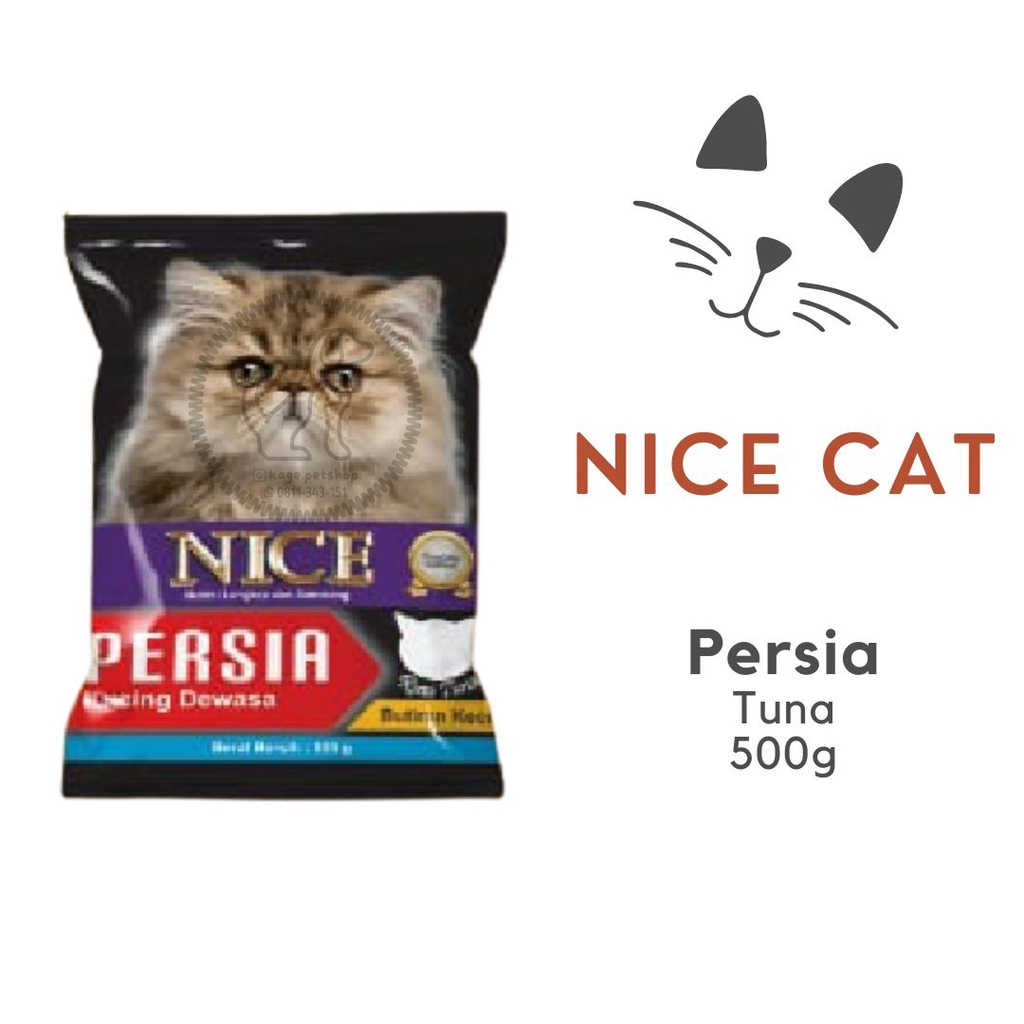 Jual NICE Cat Persia 500g | Shopee Indonesia