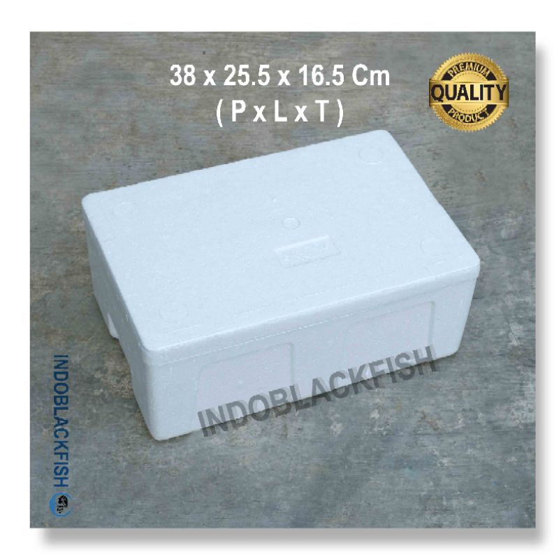 Jual Styrofoam Box 5Kg Sterofoam ( 39 x 26 x 16 Cm ) | Shopee Indonesia
