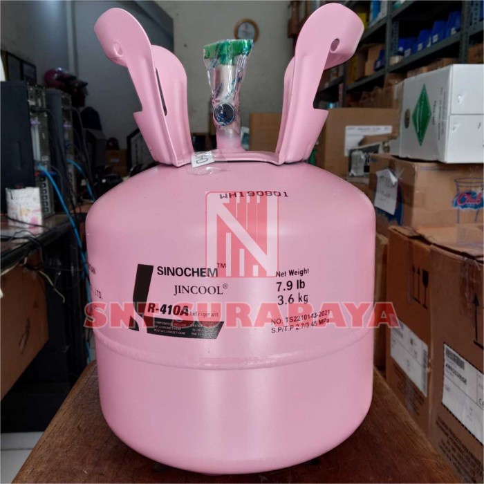 Jual FREON R410 3KG JINCOOL SINOCHEM - Jual freon 3kg R410 Surabaya ...