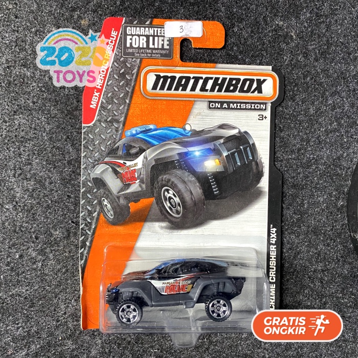 Jual Matchbox Crime Crusher 4x4 | Shopee Indonesia