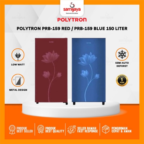 Jual KULKAS 1 PINTU POLYTRON PRB-159 / PRB 159 KAPASITAS 150 LITER ...