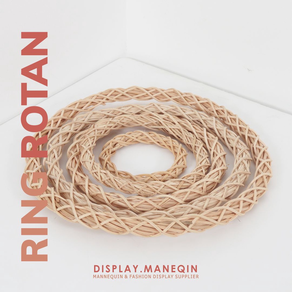 Jual Ring Rotan Besar DM 136 20 cm dan 25 cm | Shopee Indonesia